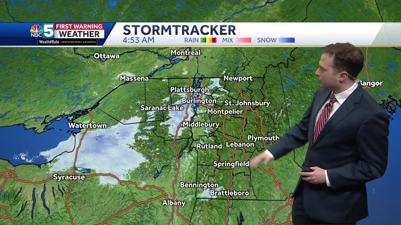 Another gloomy day Tuesday in Vermont, New York (03-25-25)