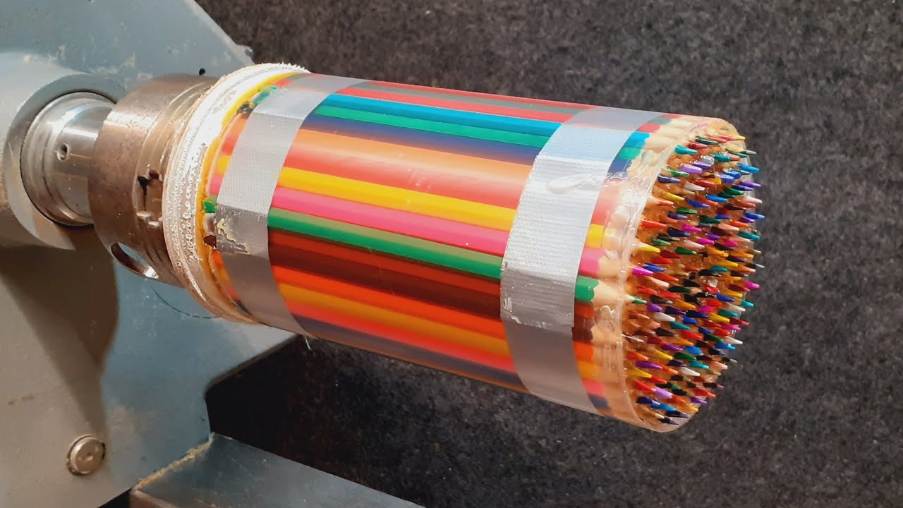 Shaping something new from pencils