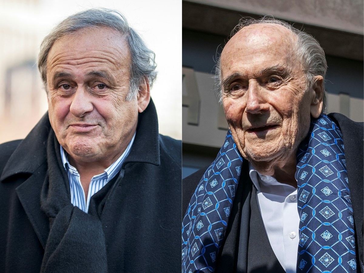 Former Fifa president Sepp Blatter and Michel Platini cleared in ...