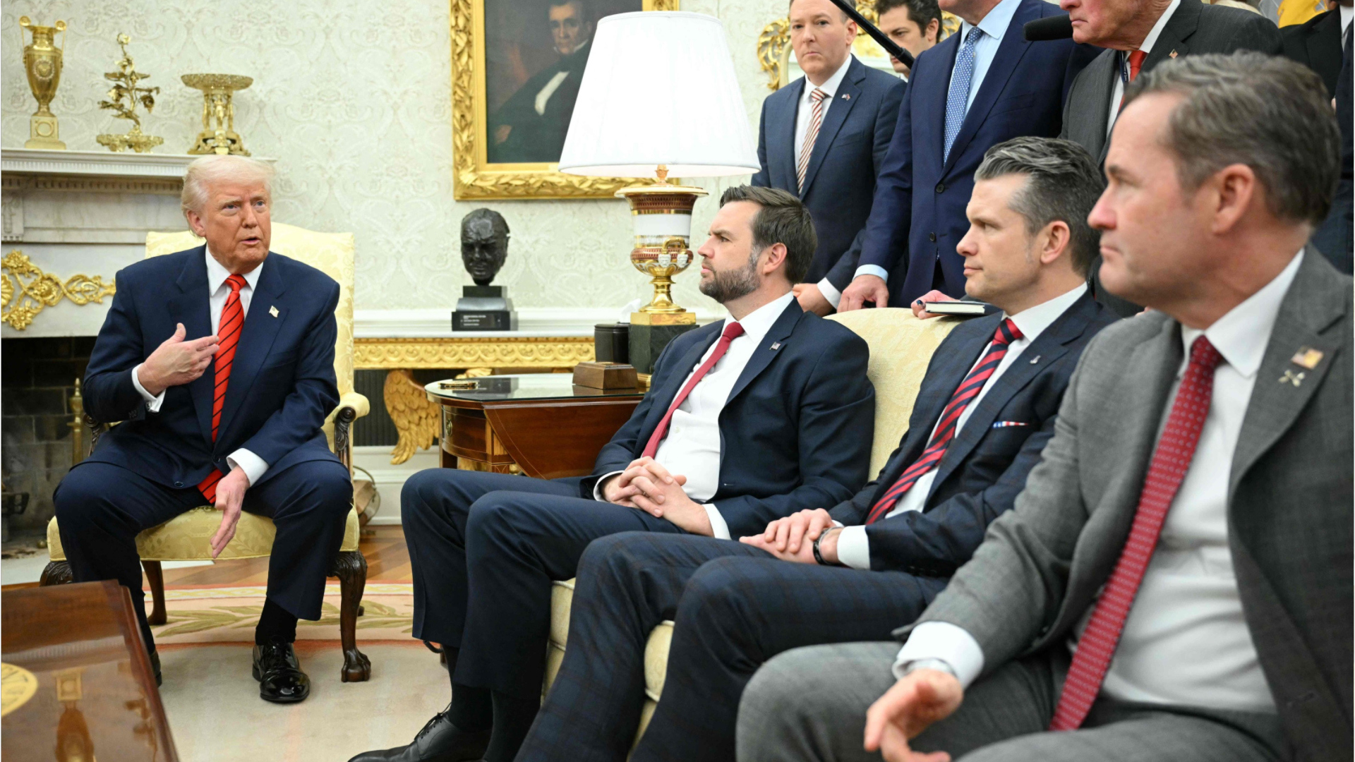 Trump Officials' Signal Chat Leak Sparks National Security Uproar Trump Officials' Signal Chat Leak Sparks National Security Uproar