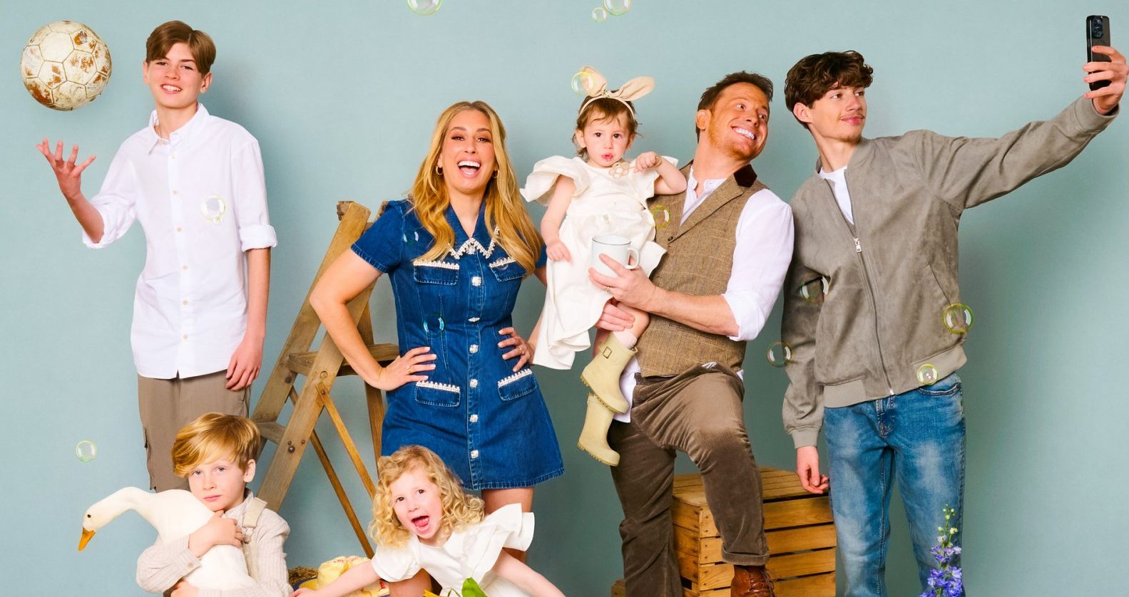 Stacey Solomon and Joe Swash reveal their six children won't inherit ...