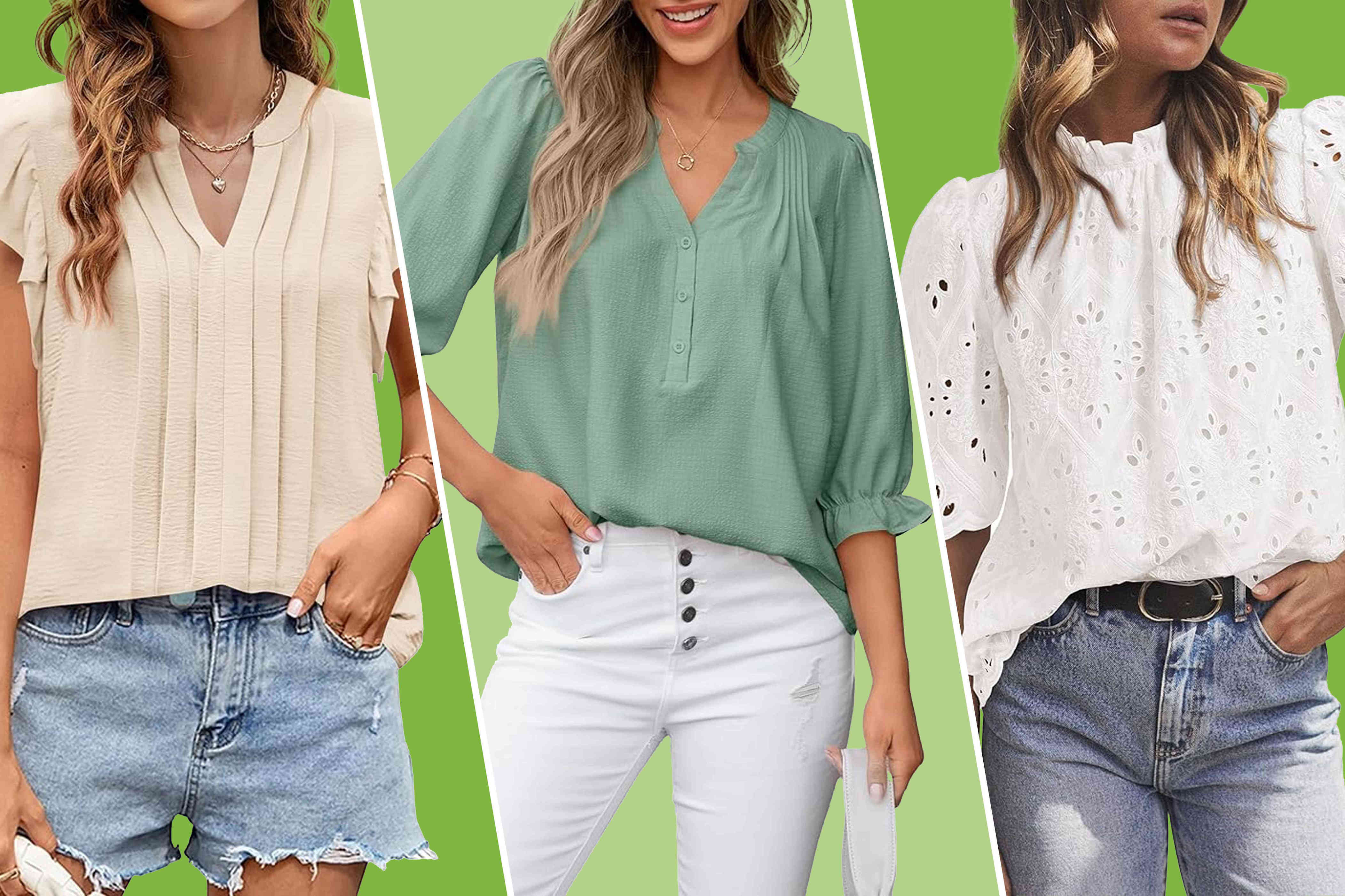 Amazon’s Fashion Department Just Dropped Airy Spring Tops — and Our ...