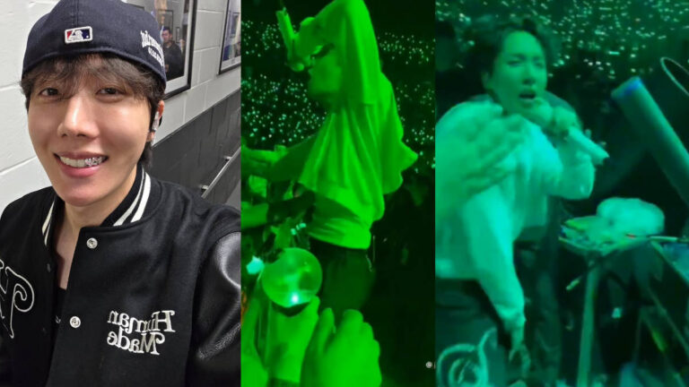 Fan crosses the line! J-Hope’s uncomfortable encounter at a concert ...