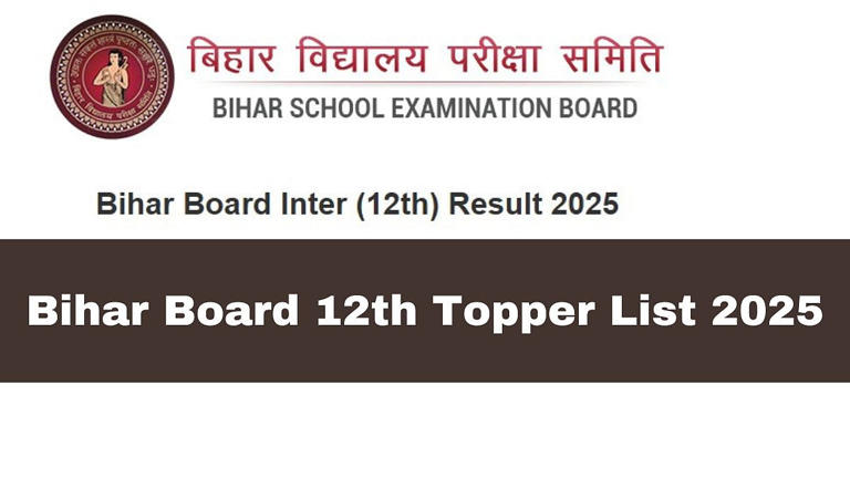 Bihar Board 12th Topper List 2025: List Of BSEB Inter Toppers Names To Be Announced Shortly ...