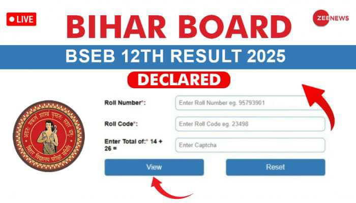 BSEB 12th Result 2025 Declared: Check interbiharboard.com for Bihar Board Class XII Result
