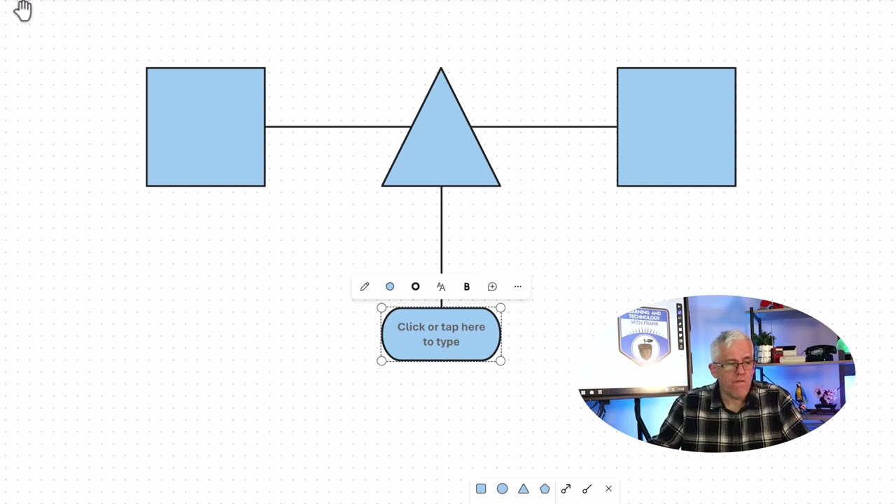 Connect Shapes - New Microsoft Whiteboard Feature.
