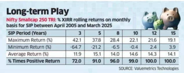 How not to lose money in small-cap MFs: Do SIPs for at least 12 years
