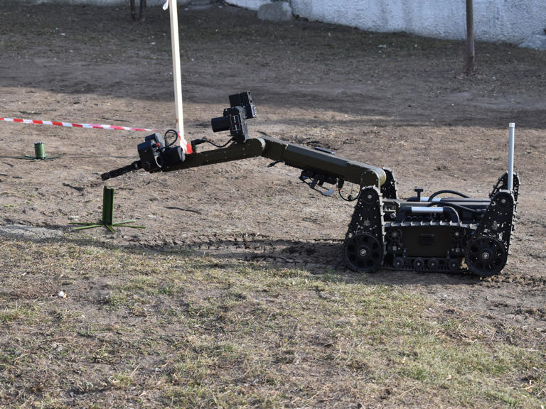 Meet the little robot helping Ukrainian deminers clean up the massive ...