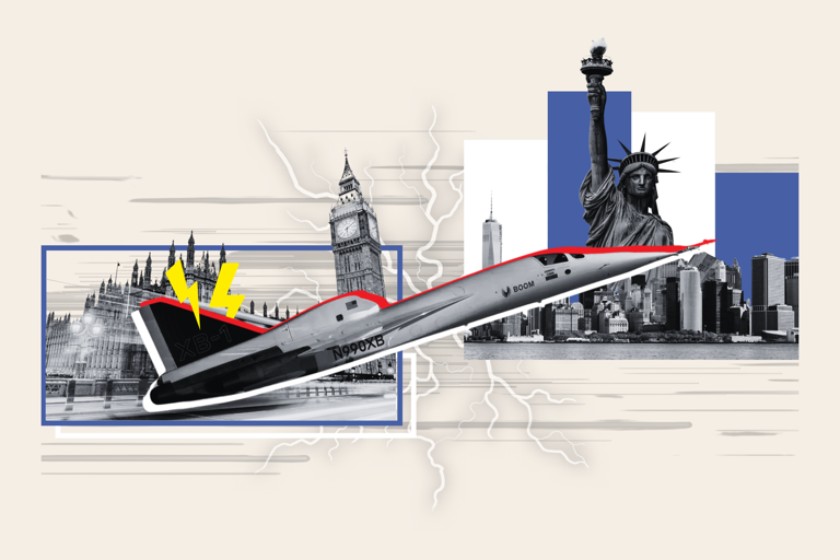 Supersonic Flight Could Link London to New York in 3.5 Hours