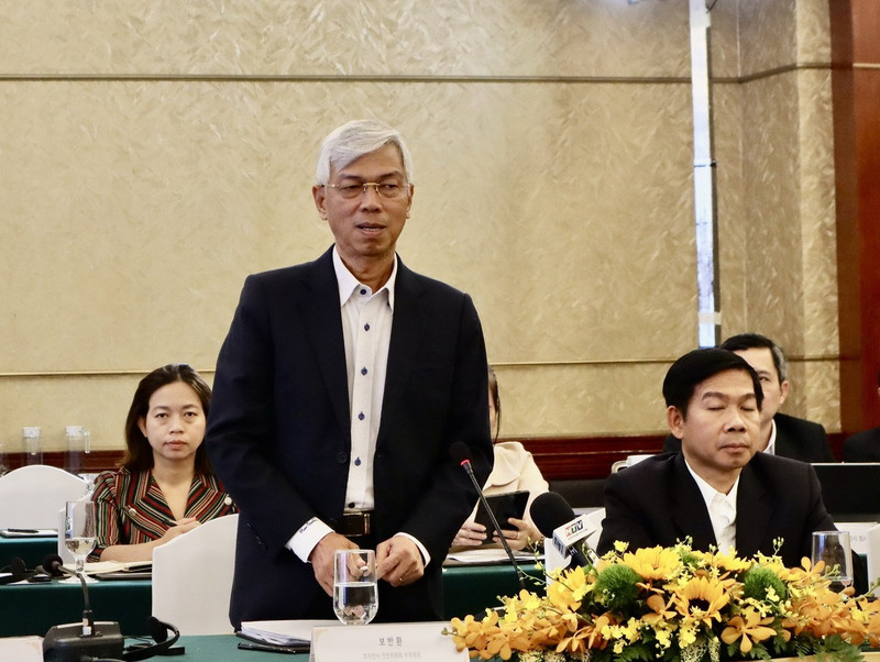 Lãnh đạo Thành phố Hồ Chí Minh đối thoại với các nhà đầu tư Hàn Quốc