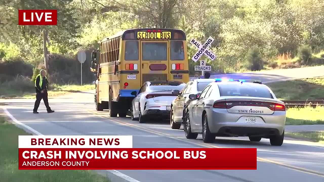 SCHP: Driver cited after rear-ending school bus carrying students in ...