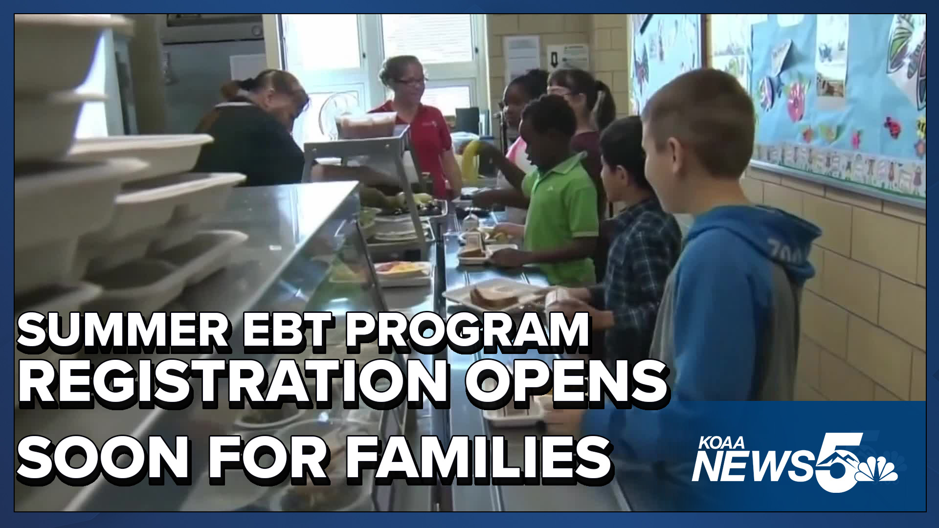 Summer EBT program registration opening up soon