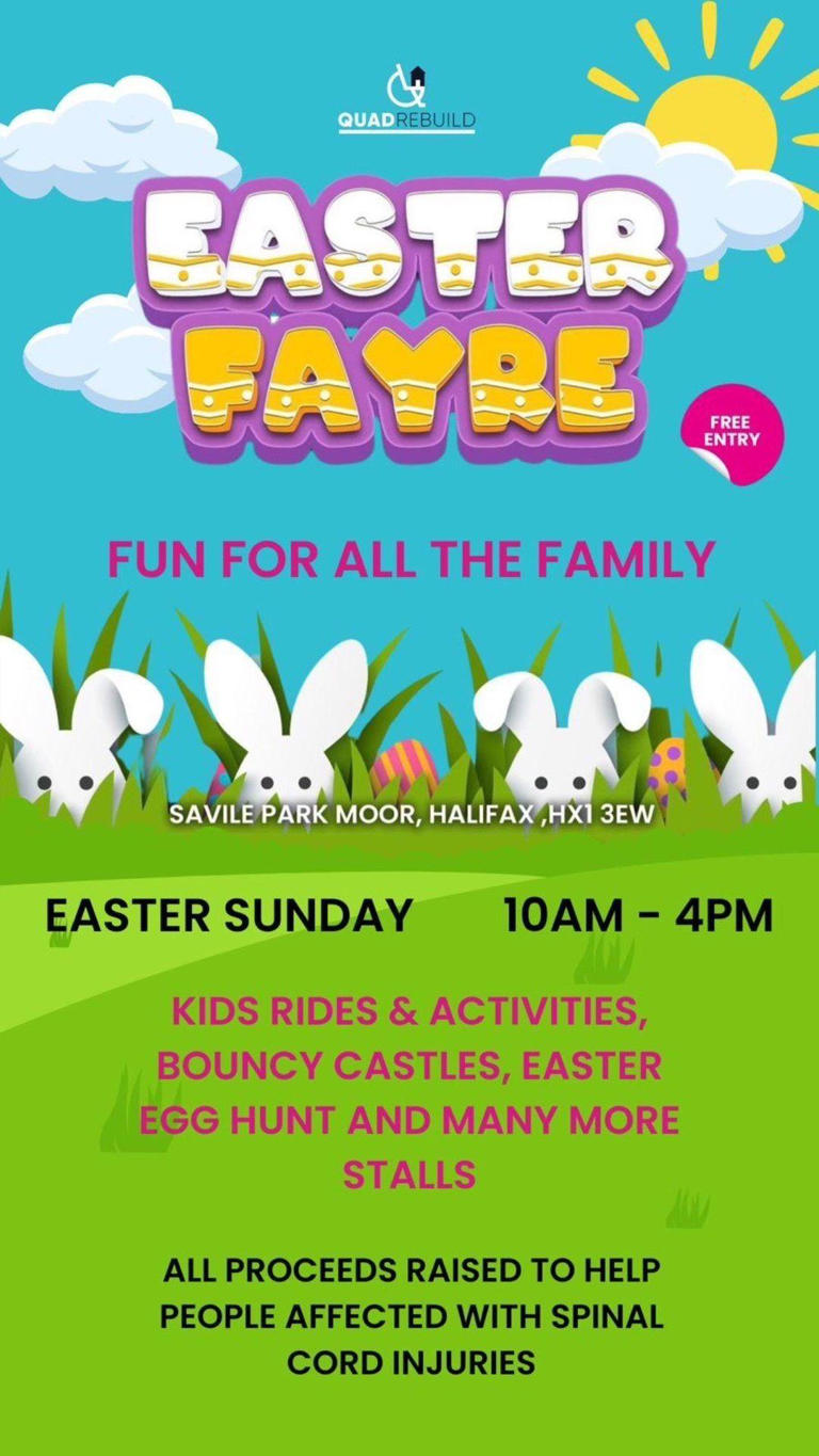 Quad-Rebuild's Easter Fayre