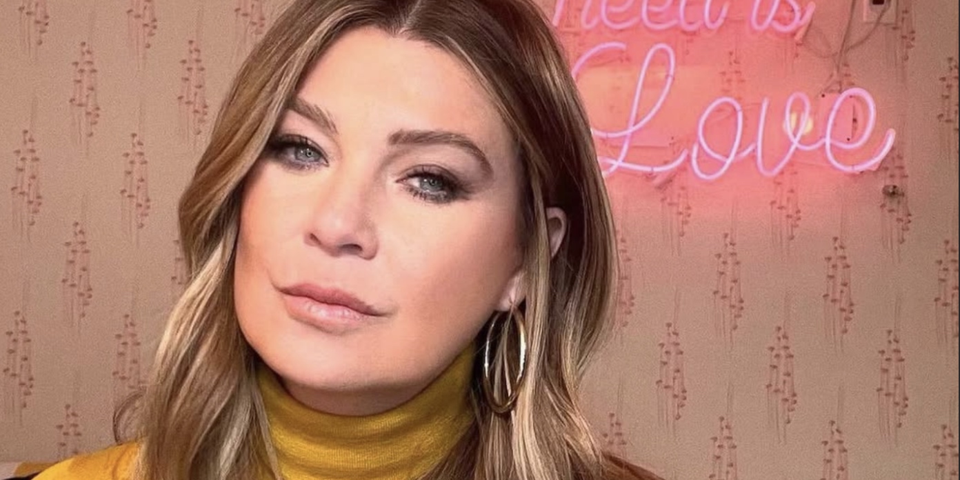 Ellen Pompeo (55 years old) sublime in a low-cut black dress