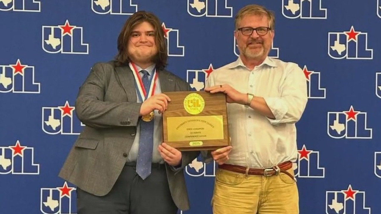 Father-son duo win UIL State debate championship 39 years apart