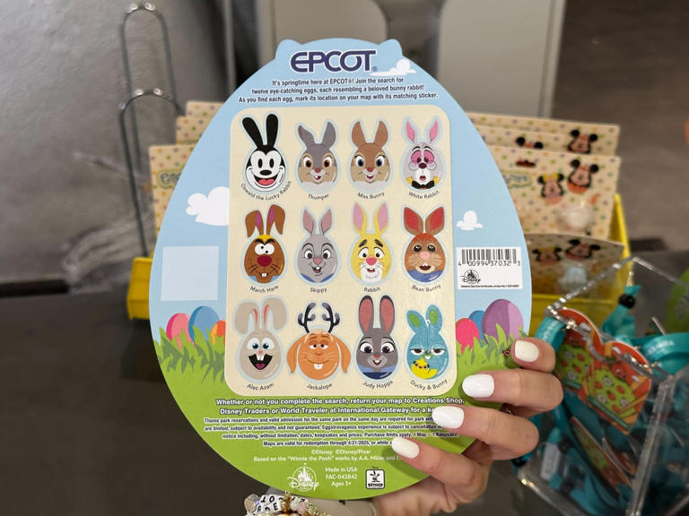 Eggstravaganza 2025 Easter Egg Hunt Arrives at Walt Disney World With ...