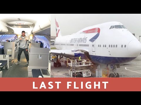 Flying the Last 747 Flight on British Airways