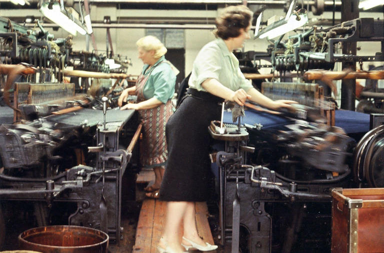 Gritty colour photos showcase life as a Leeds millworker in the 1960s