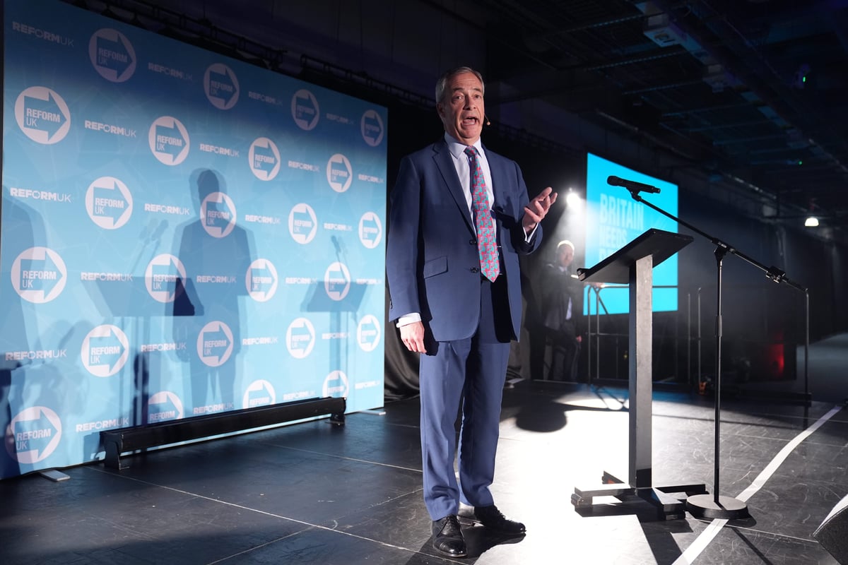 Reform mayoral campaign launch disrupted by anti-racism protesters