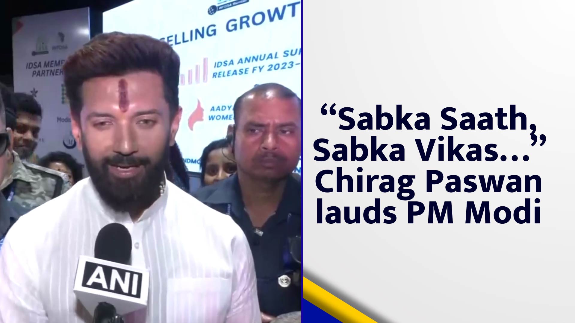 “Sabka Saath, Sabka Vikas…” Chirag Paswan lauds PM Modi