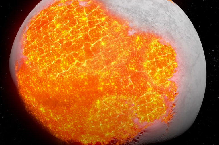 Scientists confirm the Moon once had a huge ocean made of lava