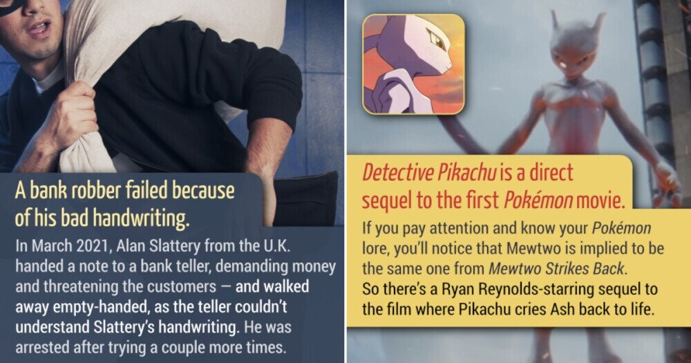 15 Random Facts That'll Pick Up The Check Tonight