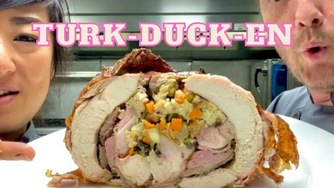 Turducken Recipe Part 1 Deboning Turkey and a duck