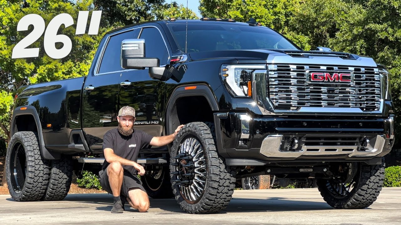 GMC Denali Dually Overhaul: From Stock to Lifted with 26’ Wheels & 37 tires