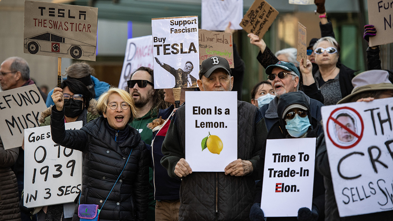 'Dogequest' site meant to intimidate Tesla owners pops up on dark web ...