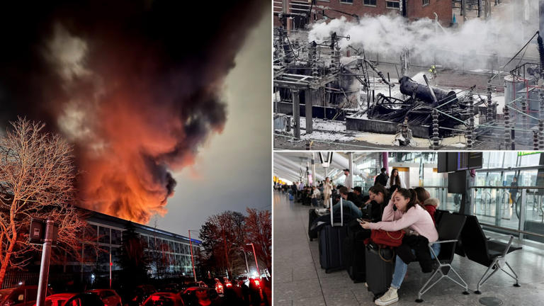 Major update given on fire near Heathrow Airport