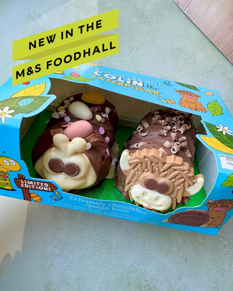 M&S just gave Colin the Caterpillar a new best friend - and she's even ...