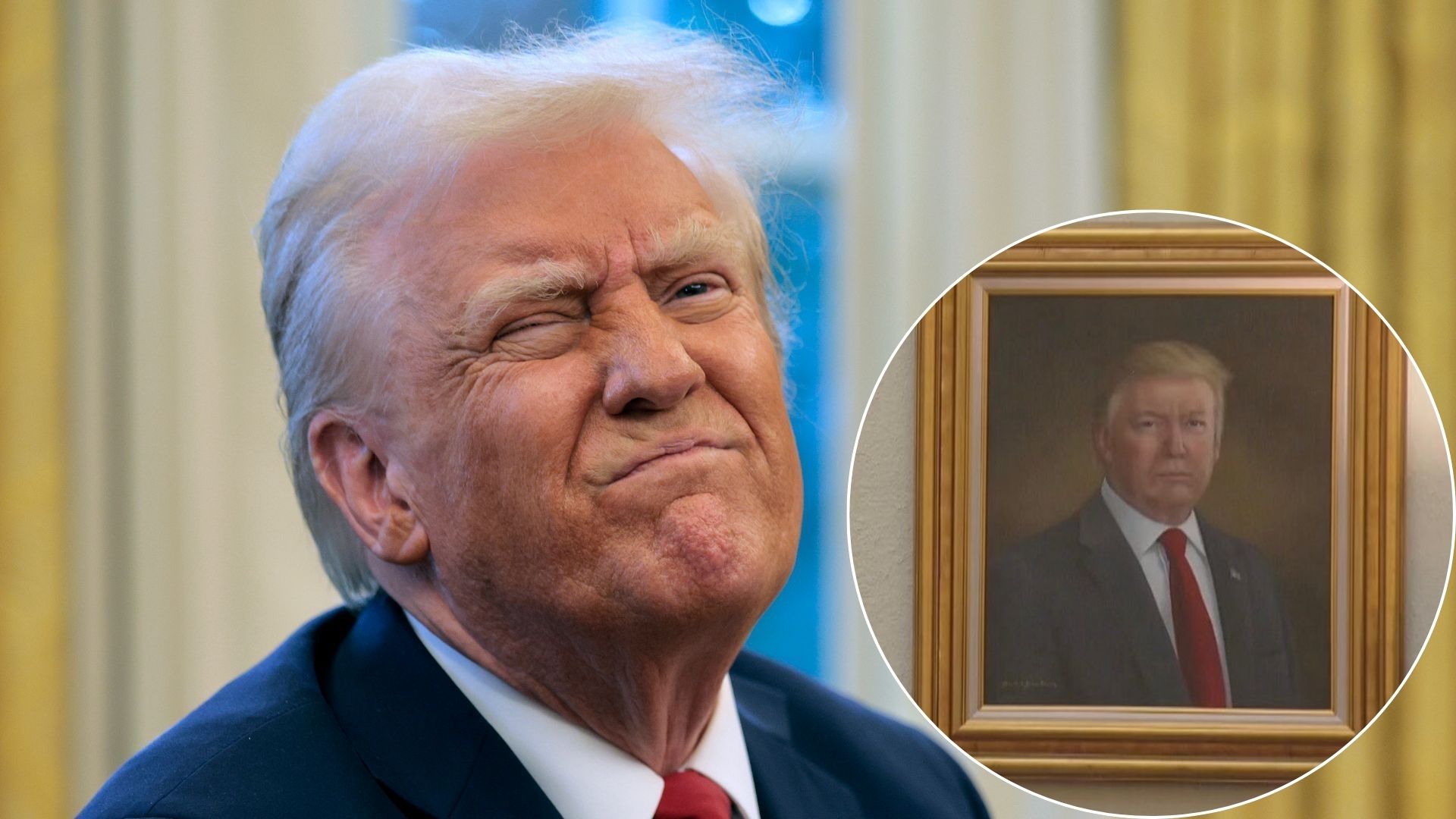Trump furieux contre un portrait officiel et son artiste