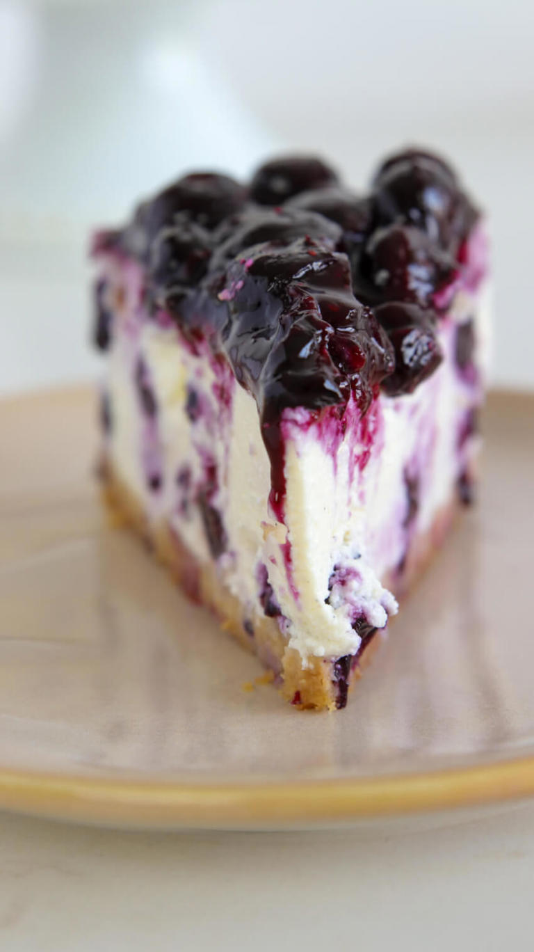 Summer Blueberry Cheesecake