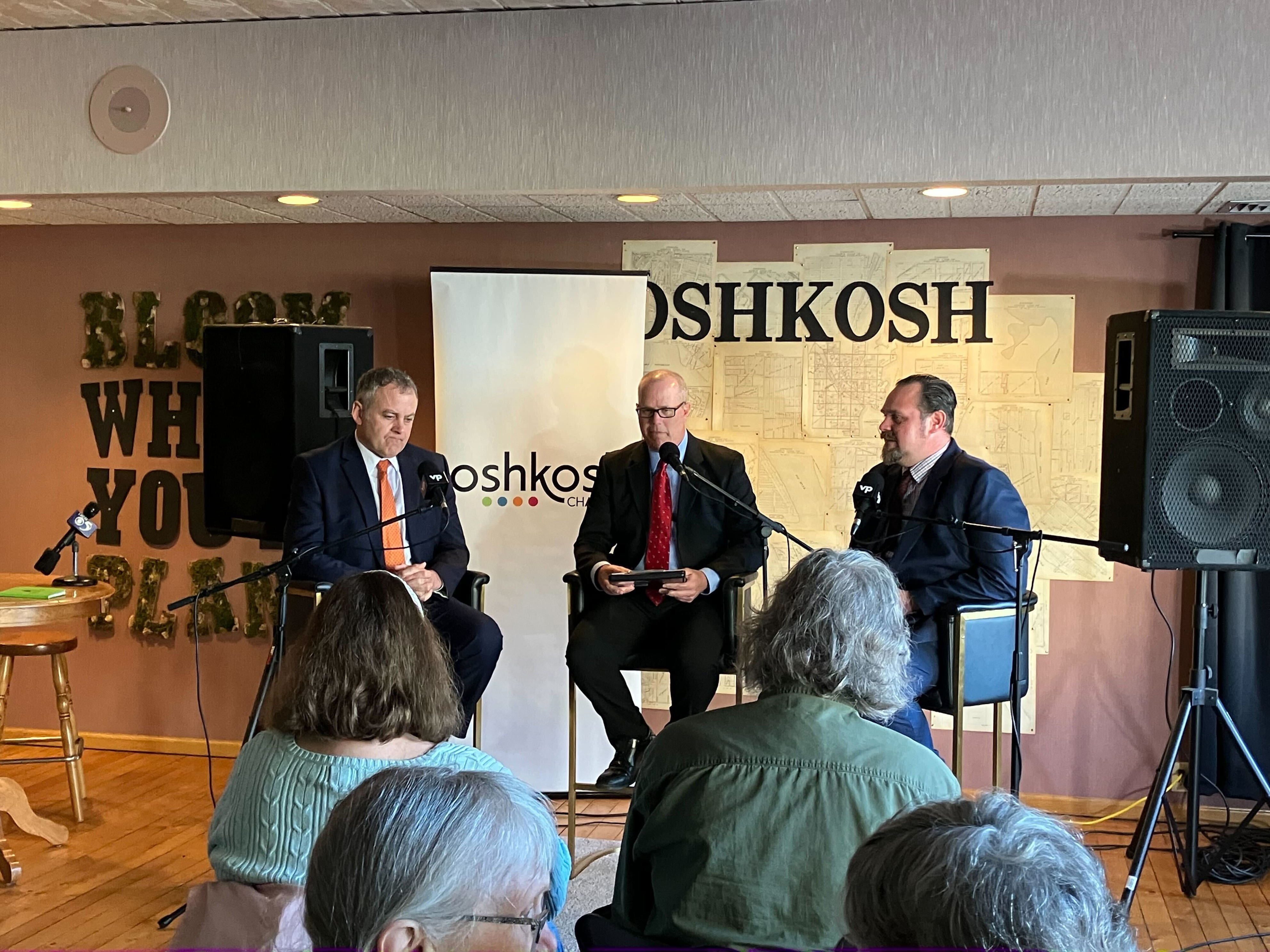 LIVE: Winnebago County Executive candidates meet voters in Oshkosh forum