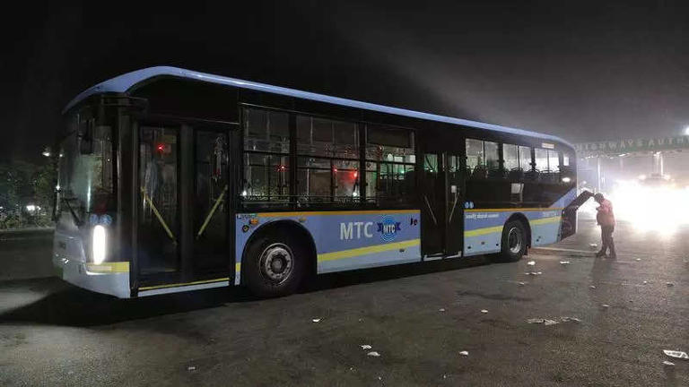Electric MTC buses hit the roads; free for women