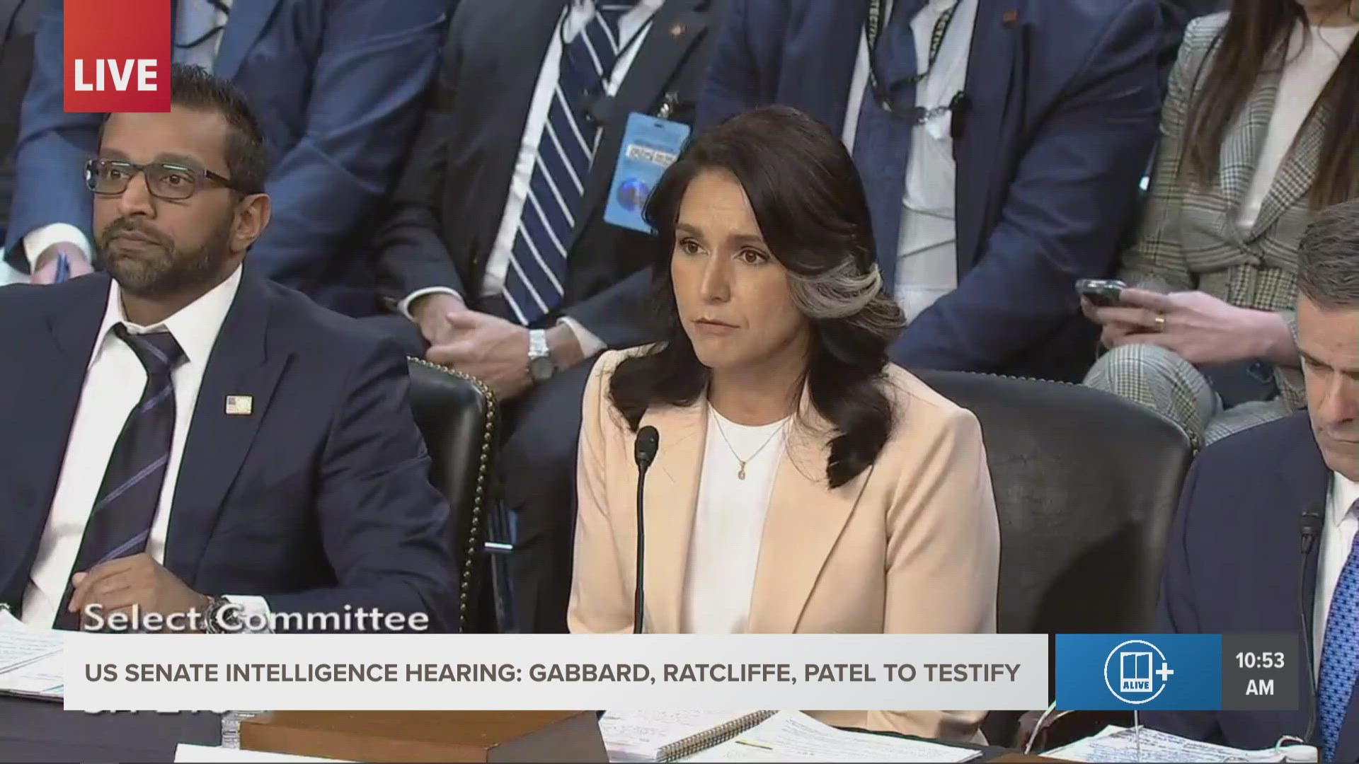 Tulsi Gabbard & CIA director talks about group chat that mistakenly ...