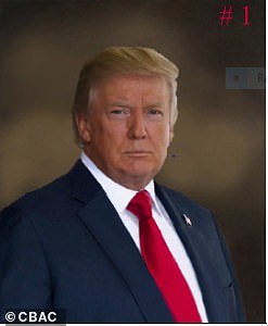 Artist reveals inspiration for 'unflattering' Trump portrait