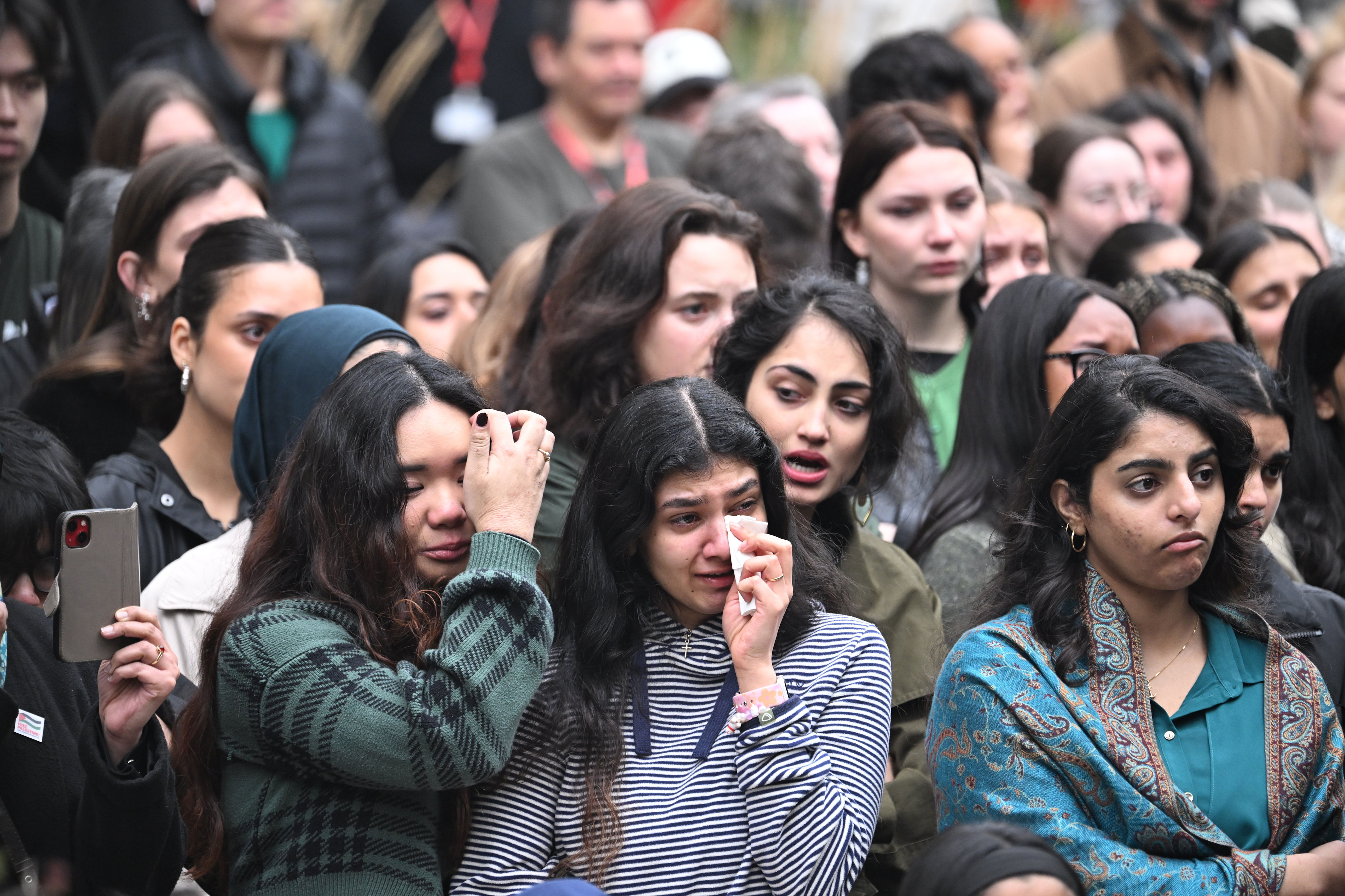 'An angel among us': Hundreds attend vigil for student, 20, killed in ...