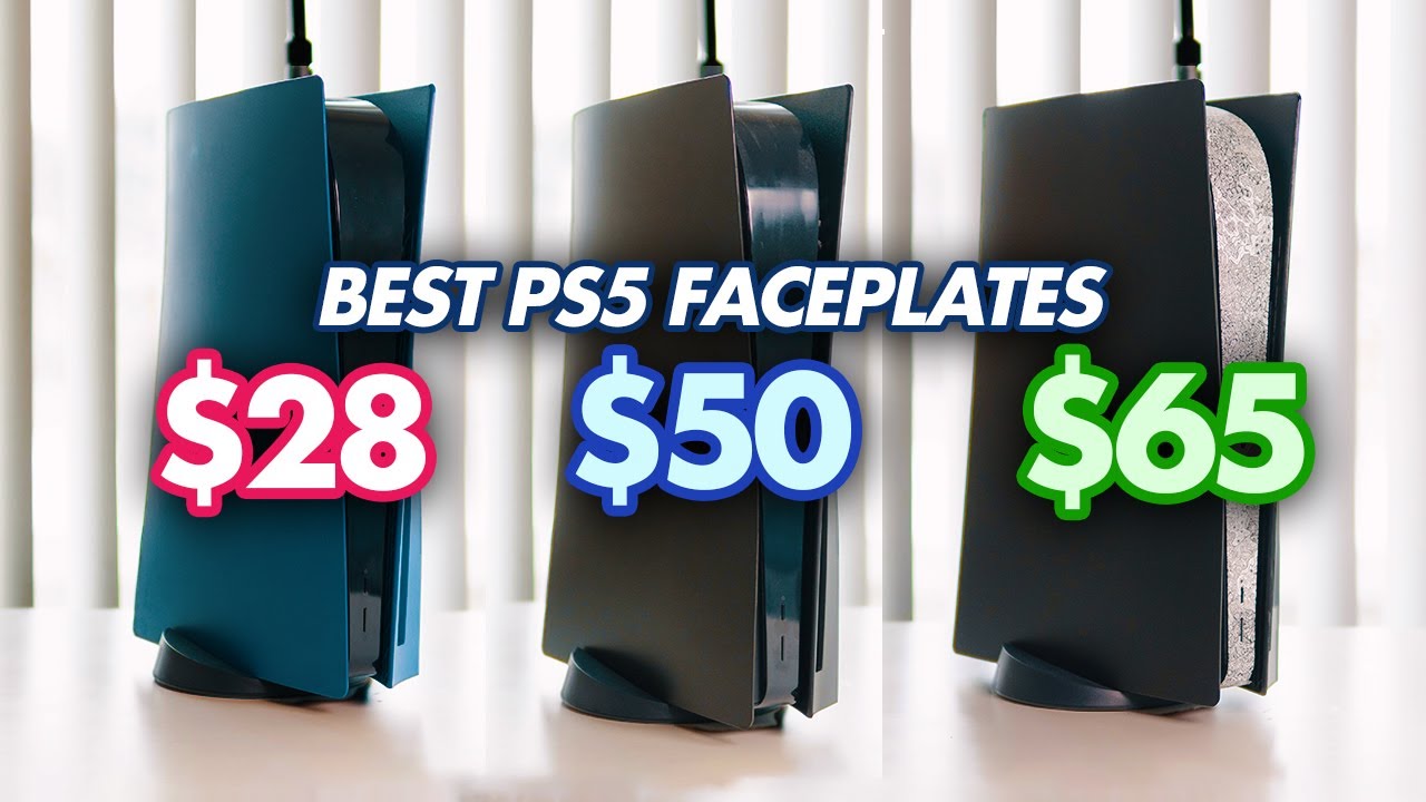 I Bought Every Major PS5 Faceplate So You Don't Have to (Dbrand ...