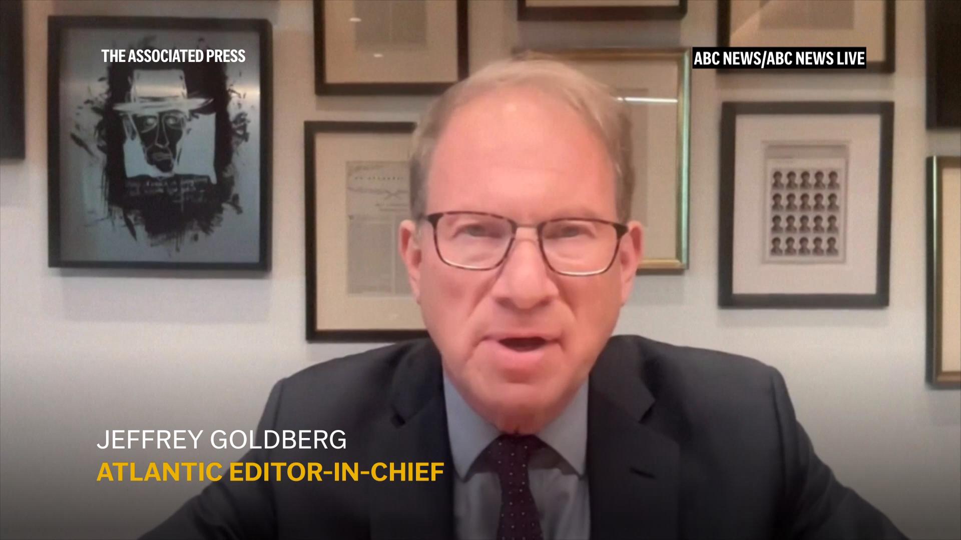 Journalist says he was added in group chat in secure app among Trump ...