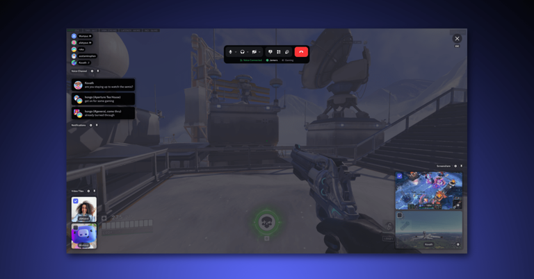 Discord’s refreshed UI includes a new overlay and full dark mode