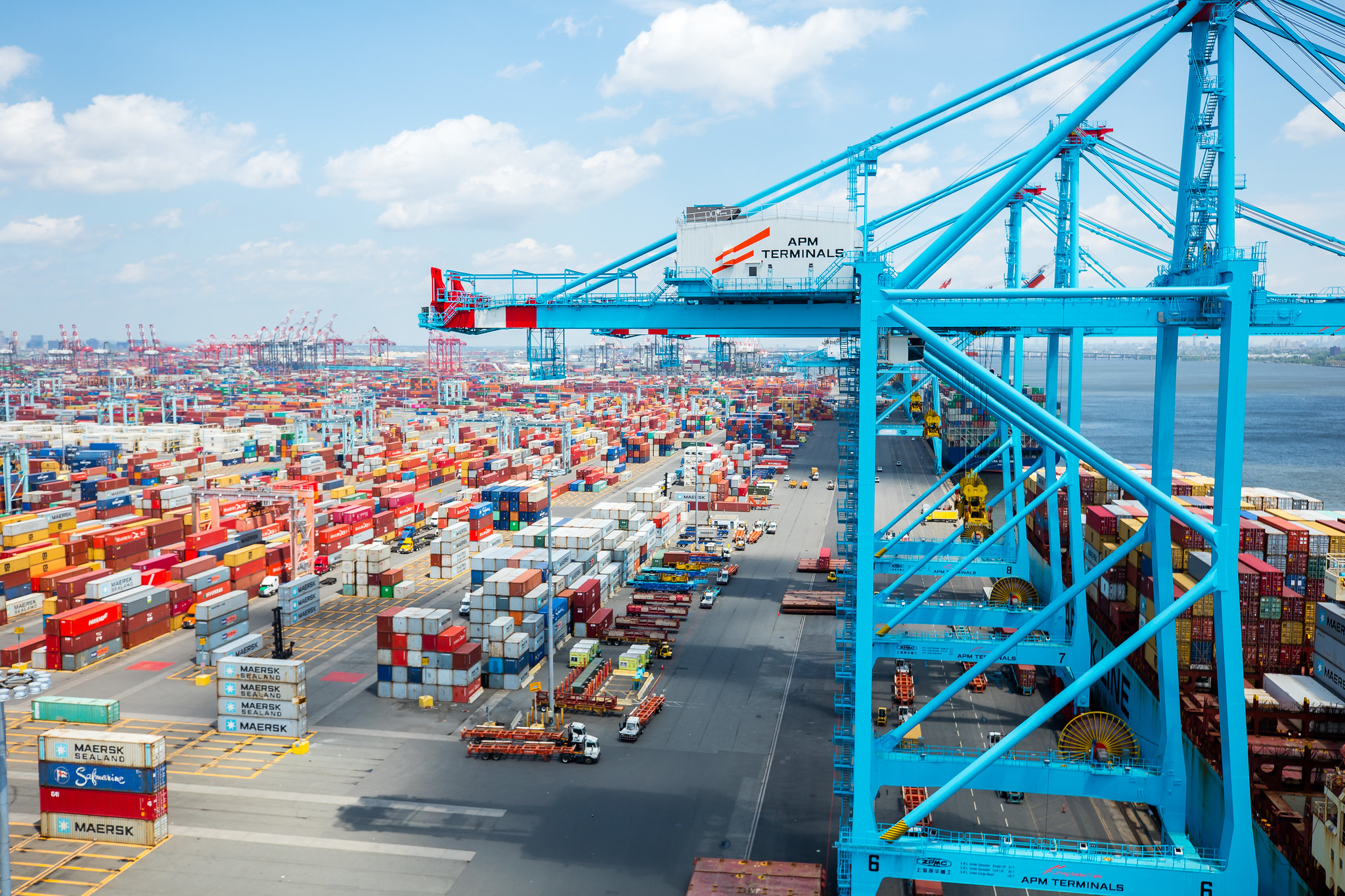 Maersk Plans $500 Million Upgrades for NY/NJ Port Terminal