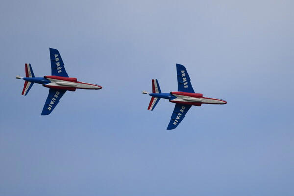 Francia, scontro in volo tra due Alpha Jet della pattuglia acrobatica