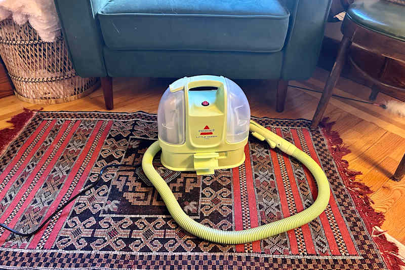 I Tried the New Mini Version of the Bissell "Little Green Machine"