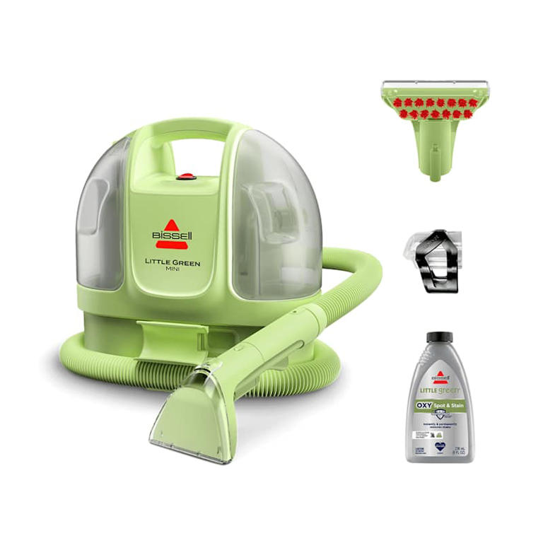 I Tried the New Mini Version of the Bissell "Little Green Machine"