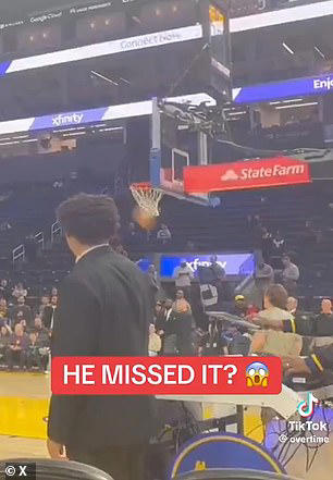 New video of Stephen Curry's viral full-court shot emerges... and shows all is not as it seems