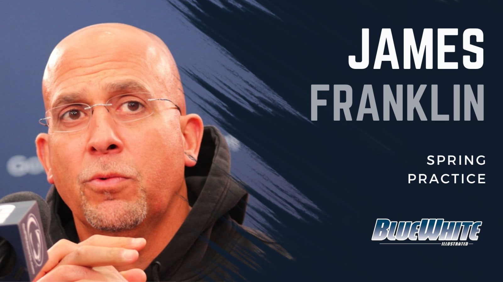Penn State head coach James Franklin opens spring practice with annual ...