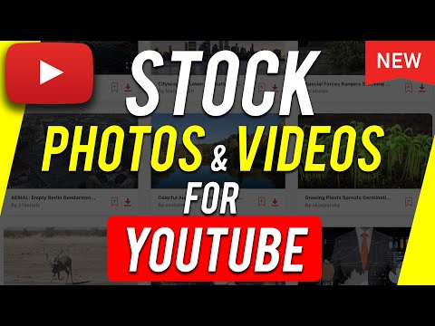 How to Find Stock Photo and Video for YouTube