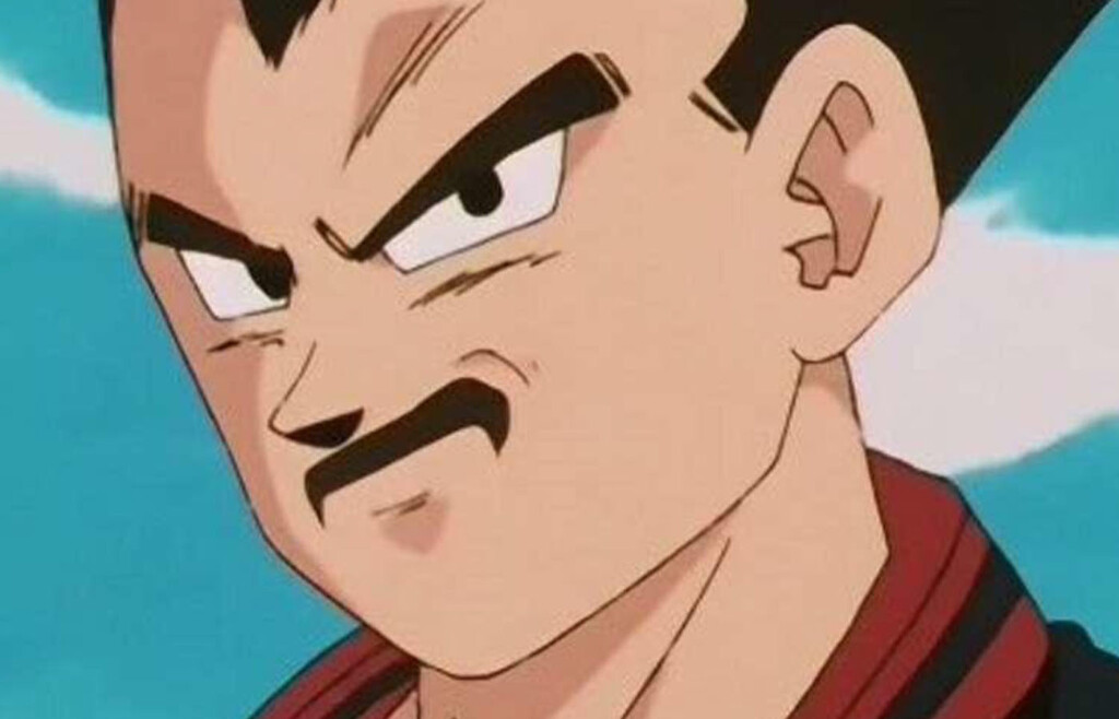 A Vegeta le hicieron un cristo en Dragon Ball GT con un bigote que no ...