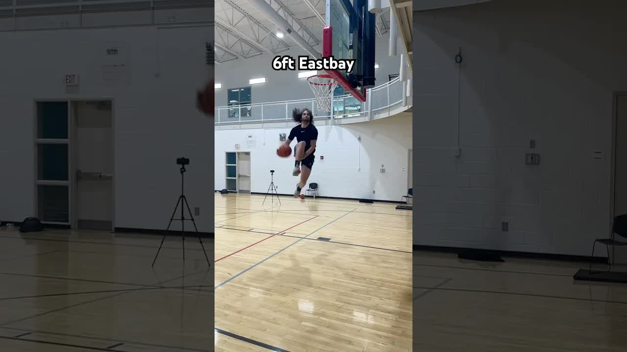 6ft Eastbay Dunk - Insane Basketball Skills